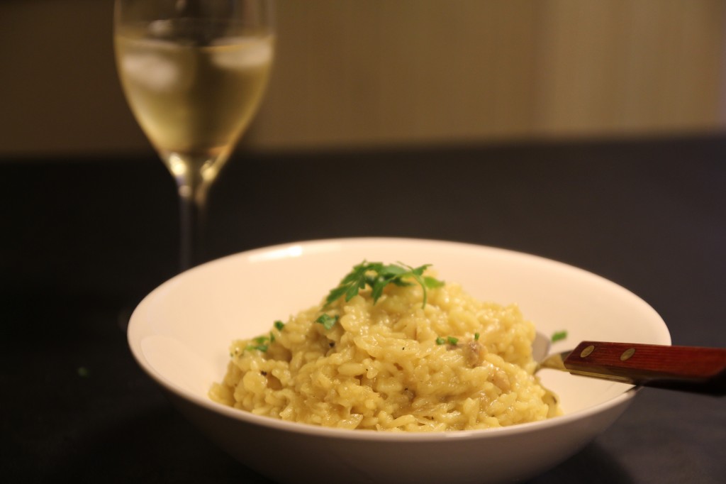 On Determination + Chicken Saffron Risotto - Dish by Dish