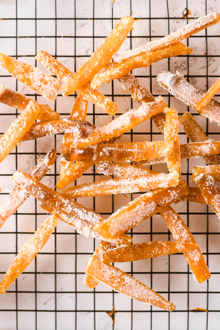 Homemade Candied Orange Peels (Gluten-Free, Vegan) - Dish by Dish