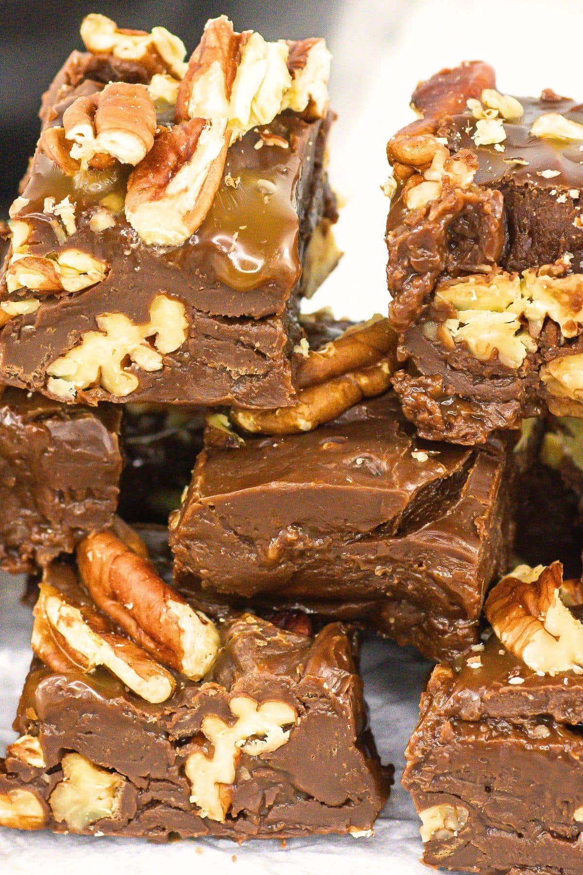 Easy Chocolate Pecan Fudge (Gluten-Free) - Dish by Dish