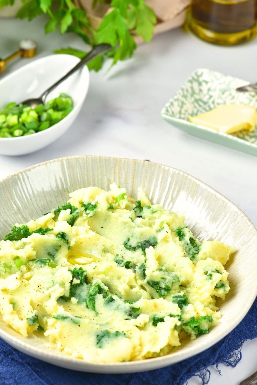 Easy Colcannon (Irish Mashed Potatoes) - Dish by Dish