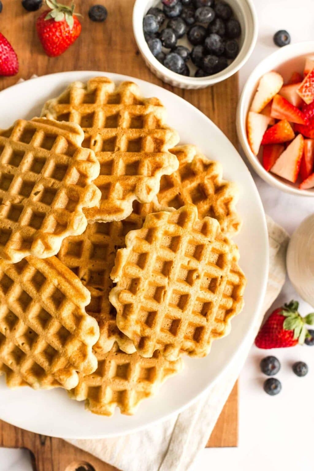 Crispy Gluten-Free Waffles Recipe (Dairy-Free) - Dish by Dish