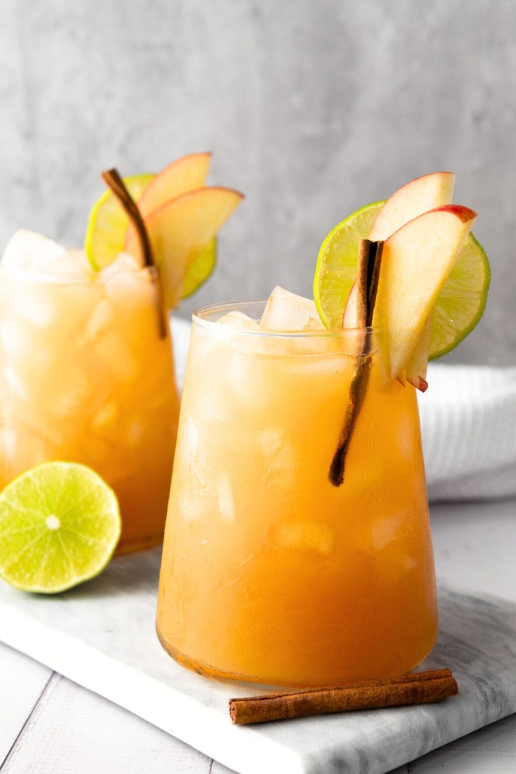 Easy Apple Cider Mocktail (Gluten-Free, Vegan) - Dish by Dish