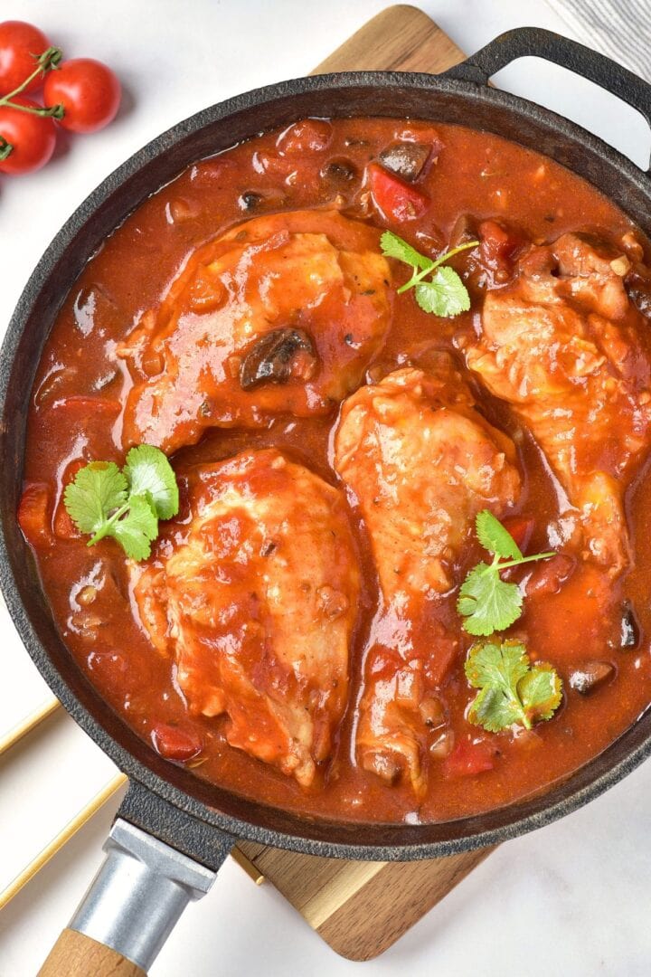 Easy Chicken Cacciatore (Gluten-Free, Dairy-Free) - Dish by Dish
