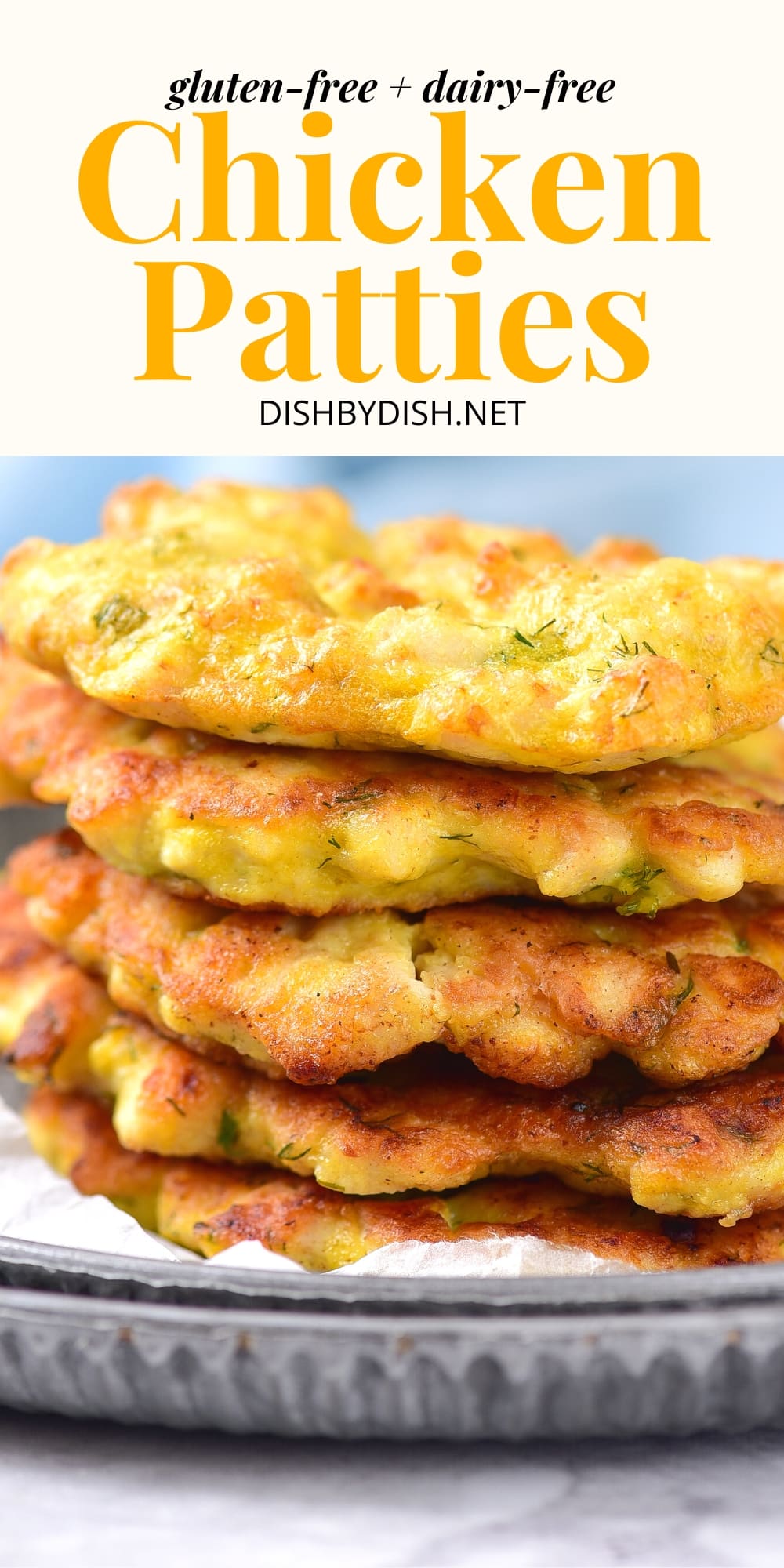Gluten-Free Chicken Patties (Dairy-Free) - Dish by Dish