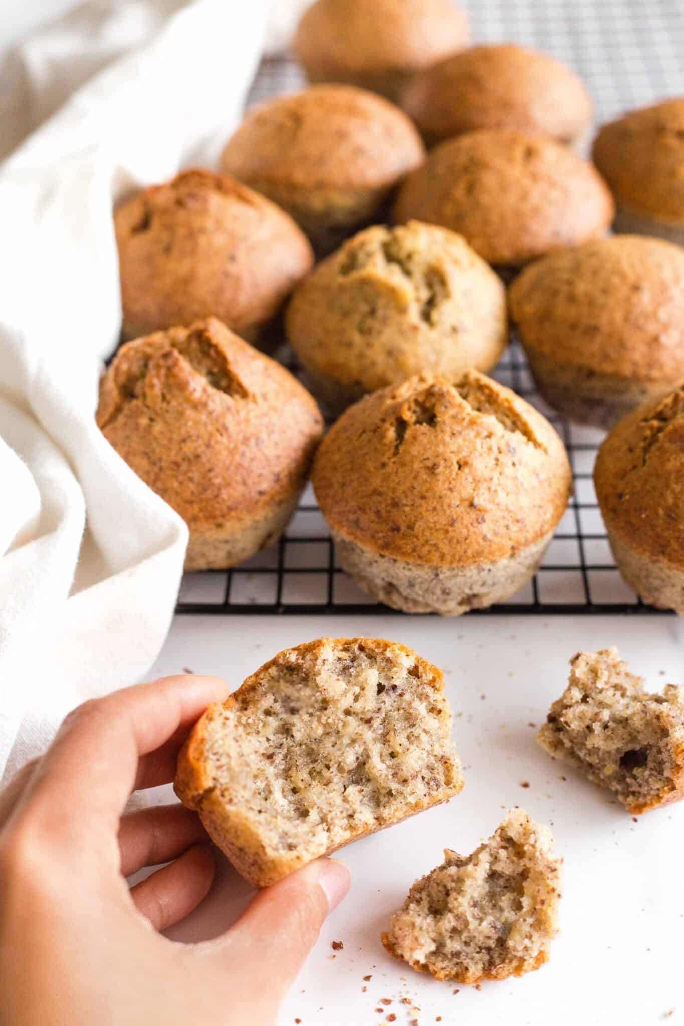 Easy Flaxseed Muffins (Gluten-Free, Dairy-Free) - Dish by Dish