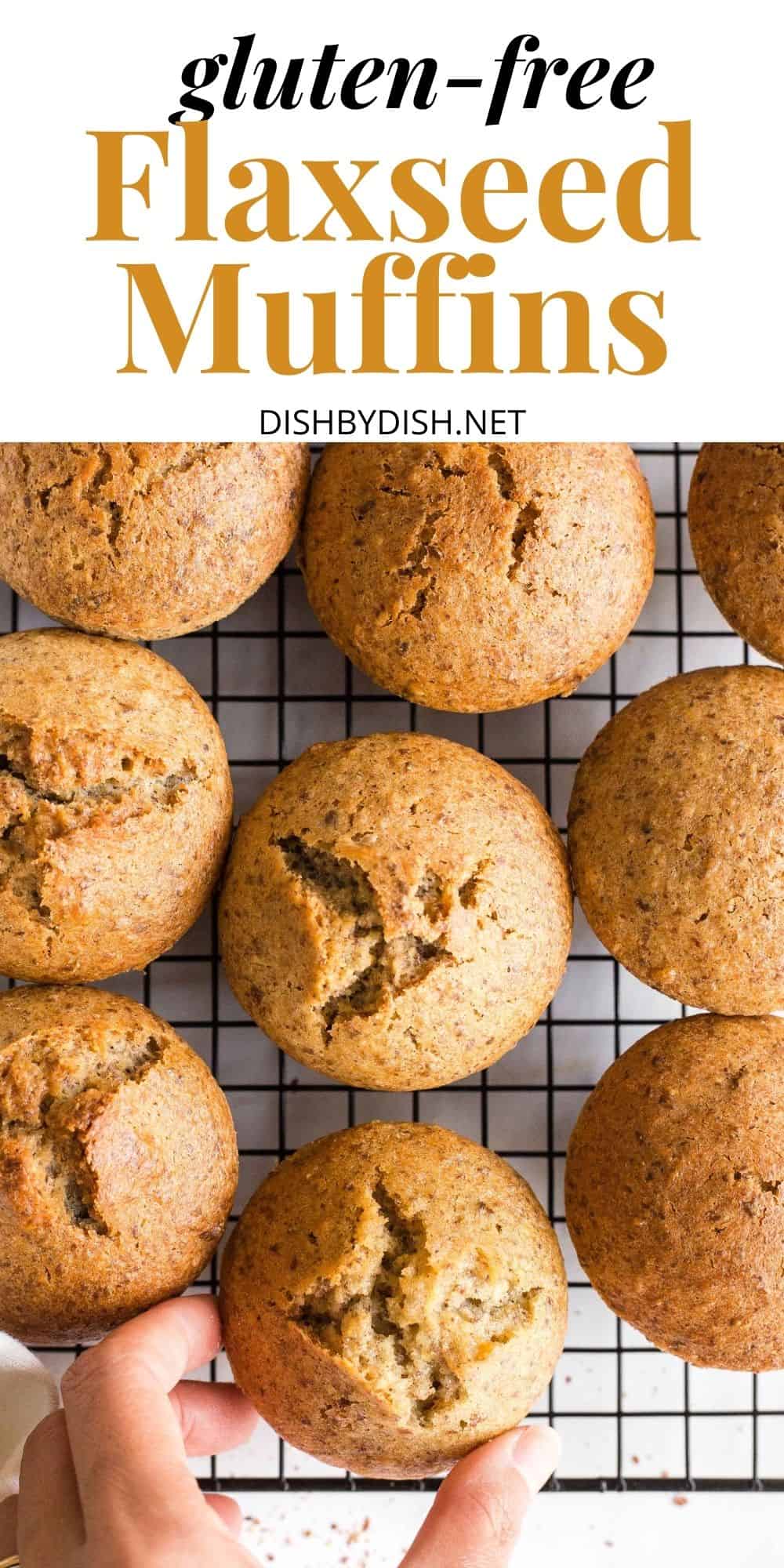 Easy Flaxseed Muffins (Gluten-Free, Dairy-Free) - Dish by Dish