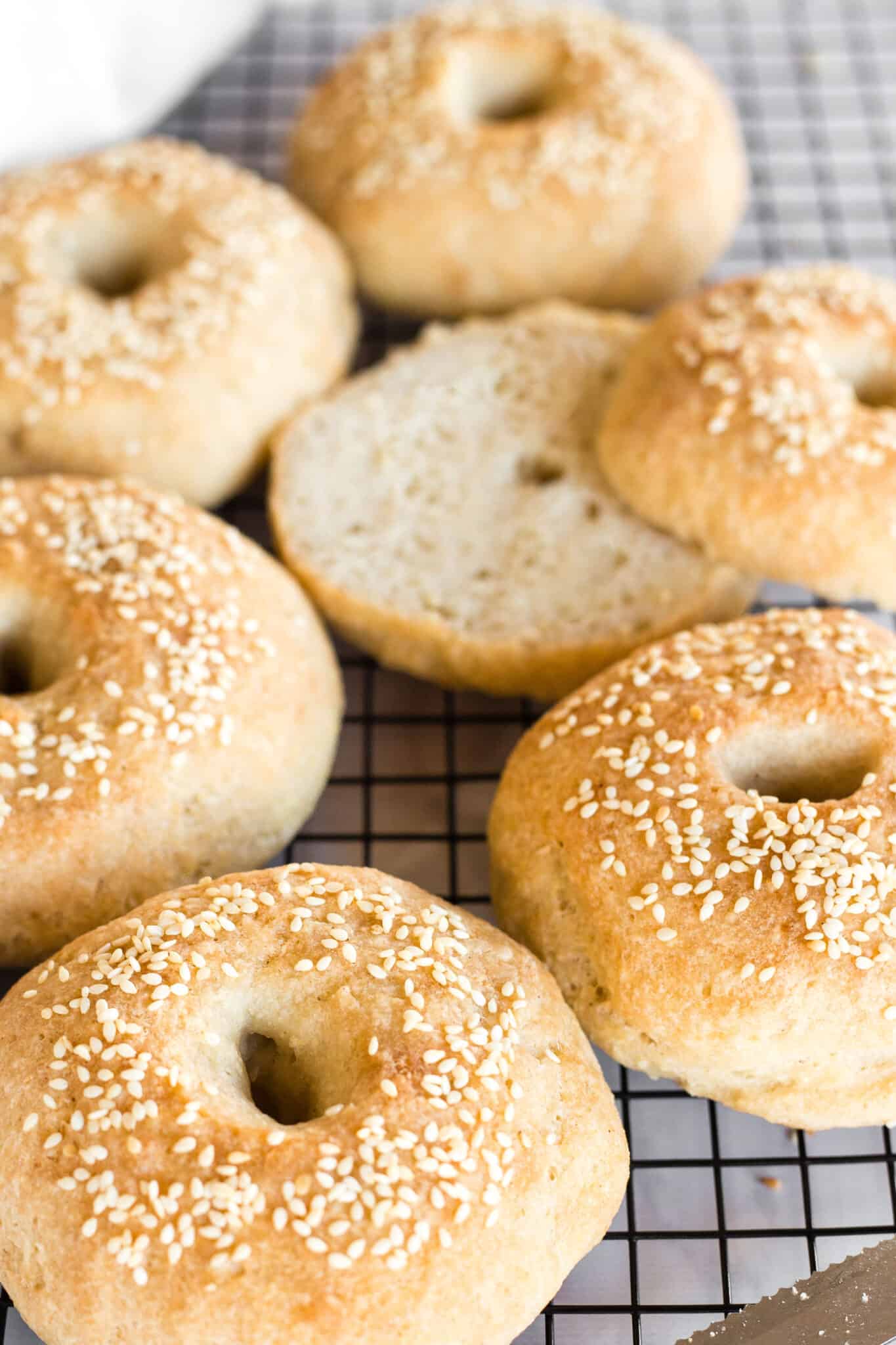 Soft, Fluffy Gluten-Free Bagels (Dairy-Free, No-Boil) - Dish by Dish