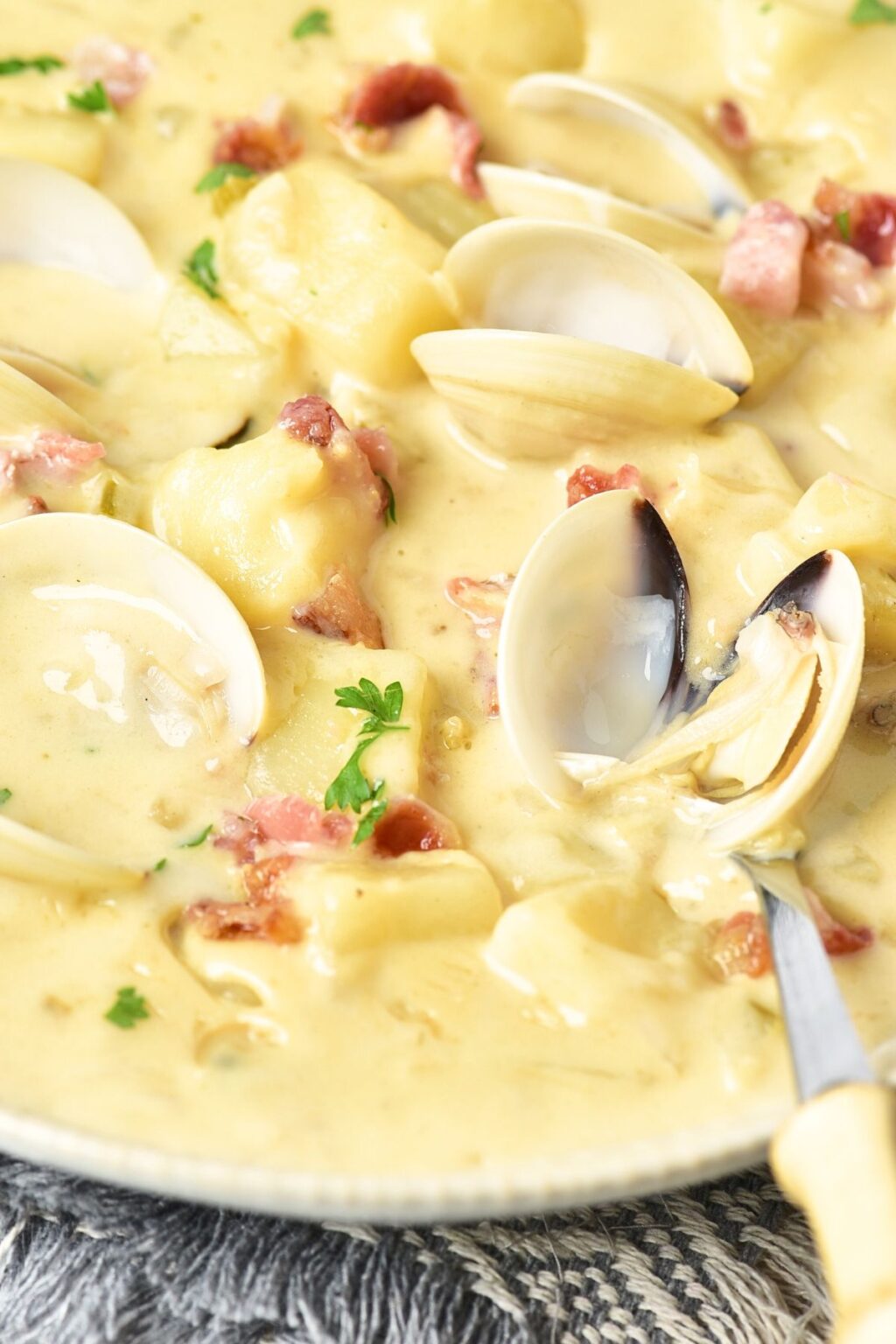 Creamy Gluten-Free Clam Chowder (Dairy-Free) - Dish by Dish