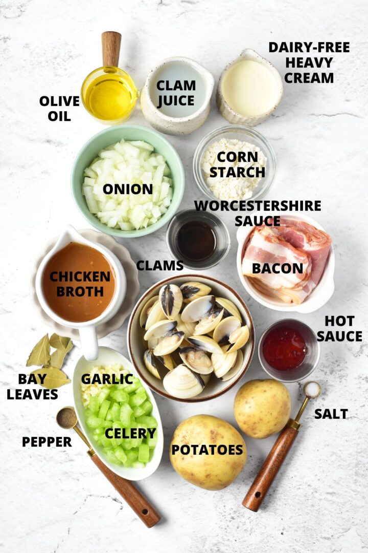 Creamy Gluten-Free Clam Chowder (Dairy-Free) - Dish by Dish