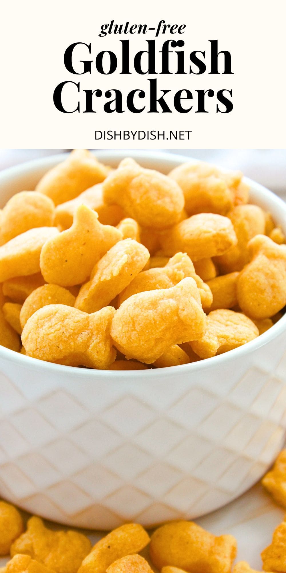 Crispy Gluten-Free Goldfish Crackers (Dairy-Free Option) - Dish by Dish