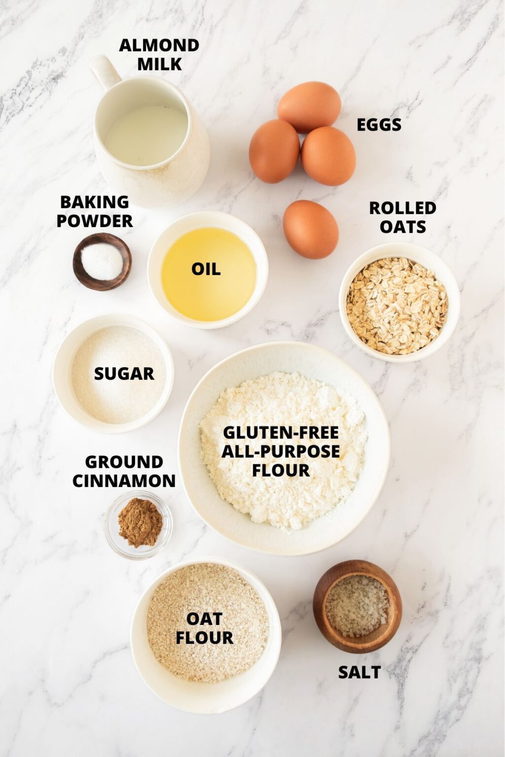 Easy Gluten-Free Oatmeal Muffins (Dairy-Free) - Dish by Dish