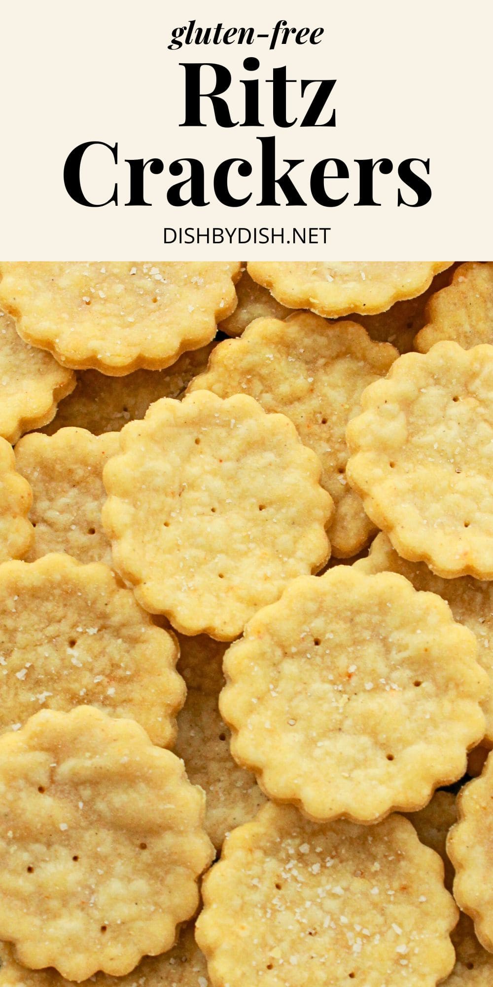 Easy Gluten-Free Ritz Crackers (Dairy-Free Option) - Dish by Dish
