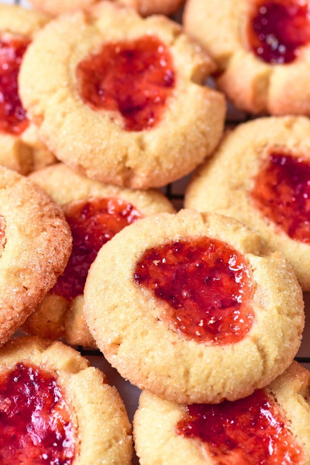 Easy Gluten-Free Thumbprint Cookies (Dairy-Free) - Dish by Dish
