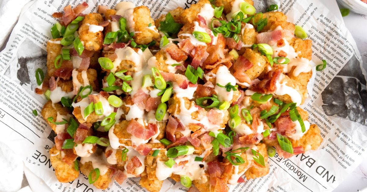 Loaded Tater Tots (Gluten-Free) - Dish by Dish