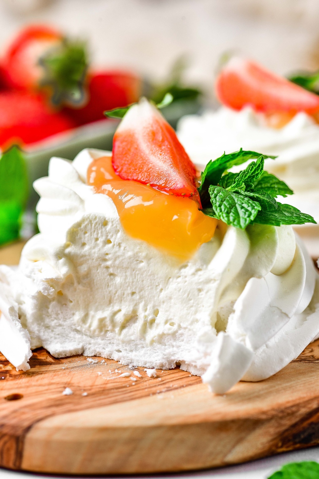 Mini Pavlova Nests (Gluten-Free, Dairy-Free) - Dish by Dish