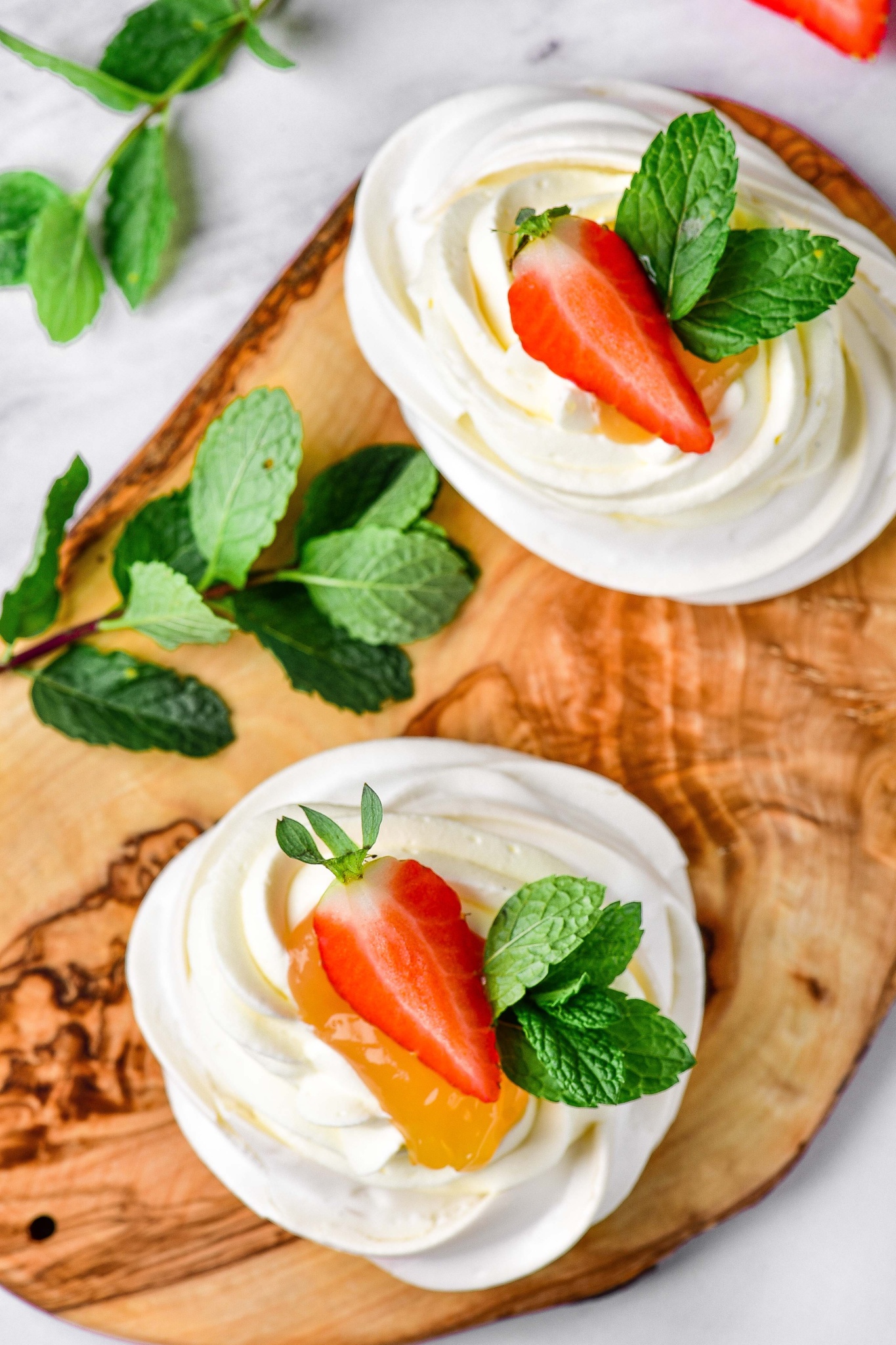 Mini Pavlova Nests (Gluten-Free, Dairy-Free) - Dish by Dish