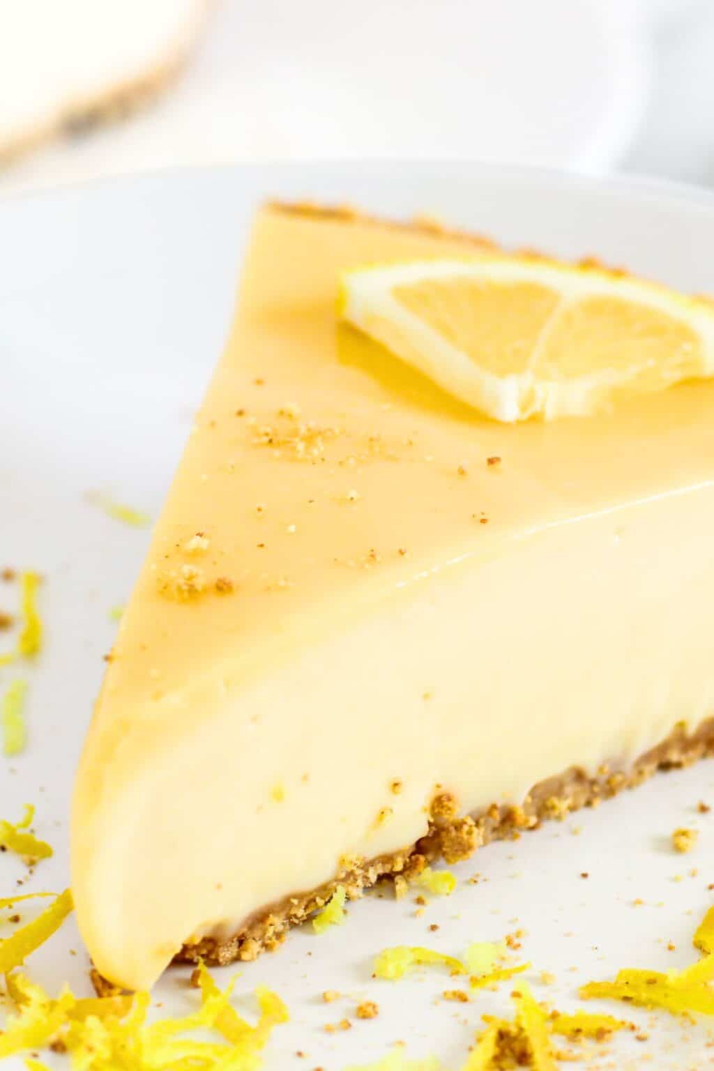 Easy No-Bake Lemon Icebox Pie (Gluten-Free) - Dish by Dish