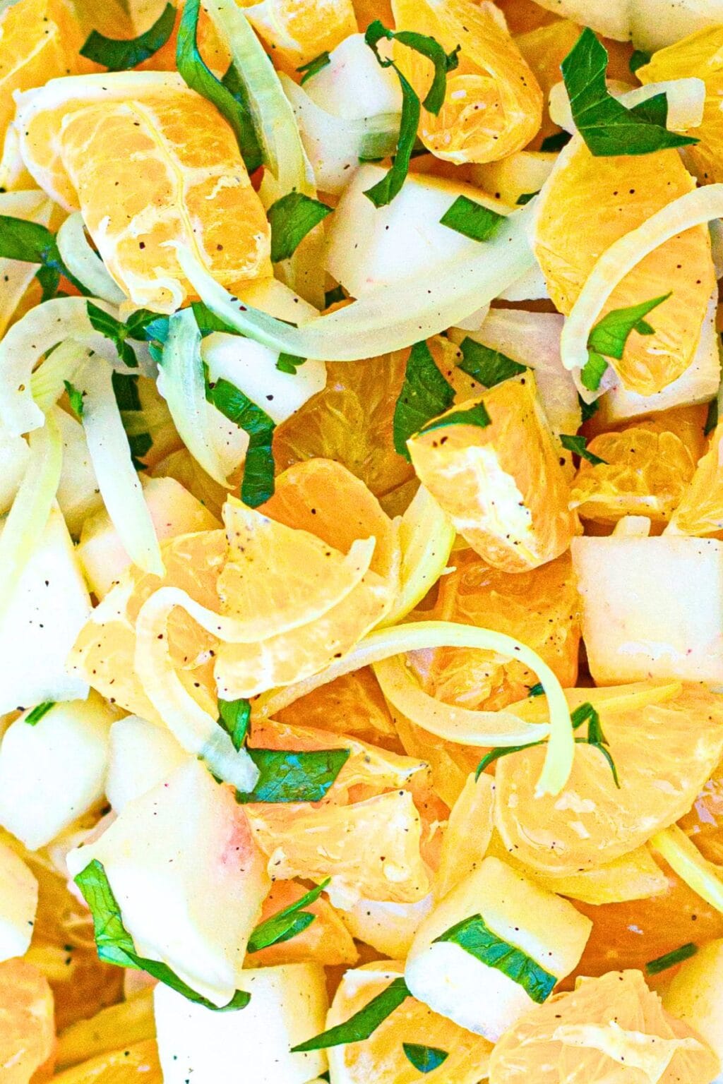Orange Jicama Salad (Gluten-Free, Vegan) - Dish by Dish