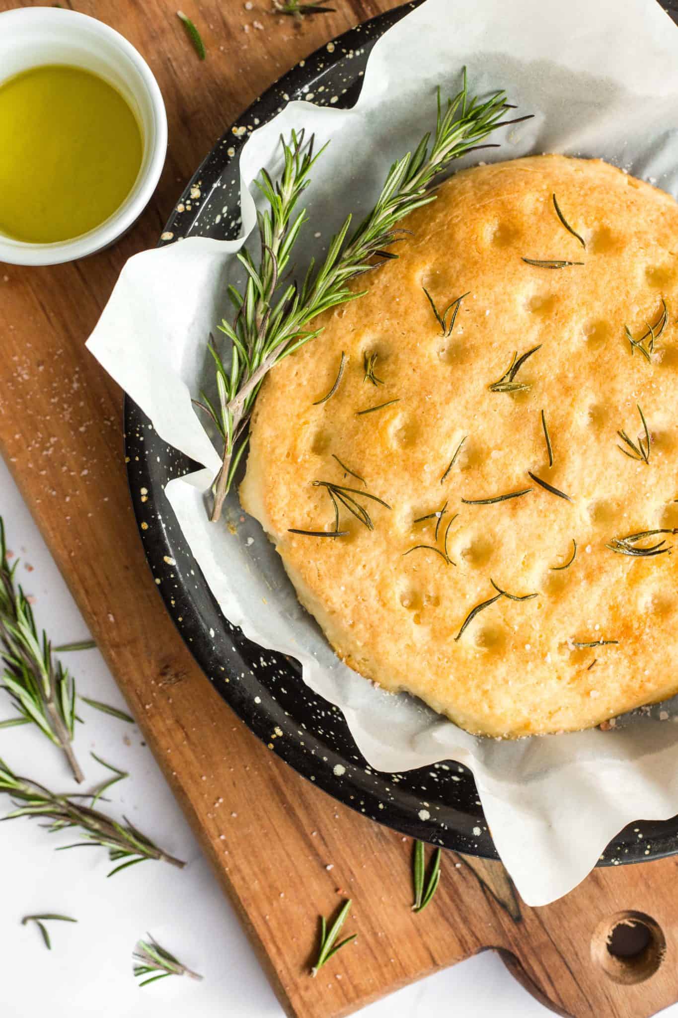 Gluten-Free Focaccia Bread Recipe (Dairy-Free, Vegan) - Dish by Dish